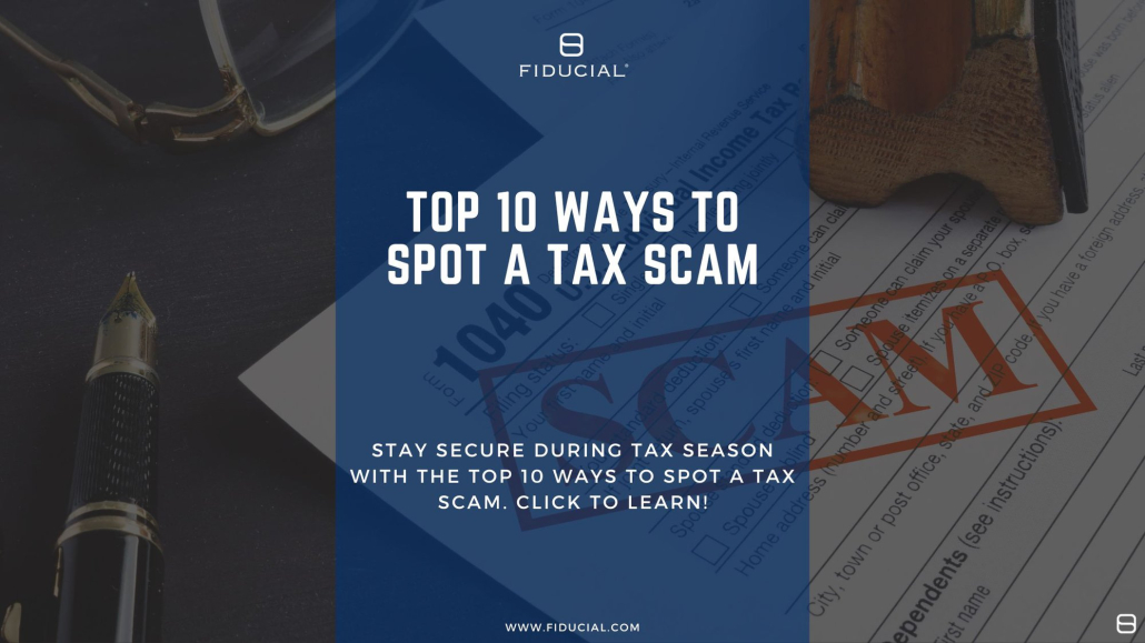 Top 10 Ways to Spot a Tax Scam